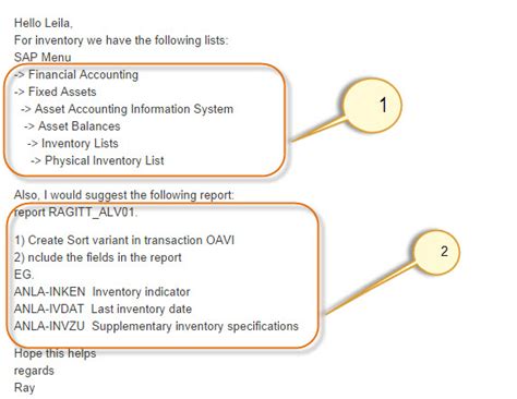Solved Procedure For Asset Physical Inventory In Sap Sap Community