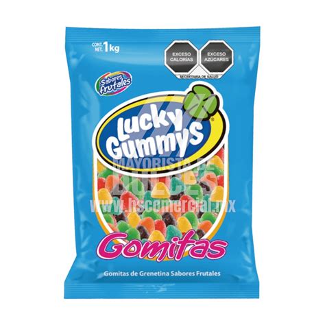 Cuanda Gomita Lucky Gummies Gomitas Bolsa Con 1 Kilo Caja Con 8 Bolsas 8 1kg Dulcerías Y