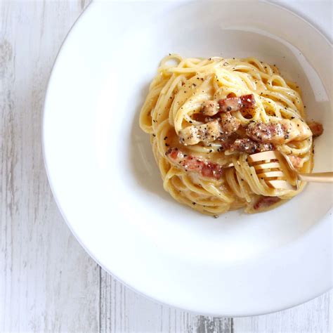 【大絶賛】魅惑の酒粕カルボナーラのレシピ作り方│binanpasta