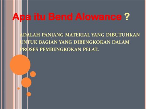 Ppt Bend Allowance Powerpoint Presentation Free Download Id 8145522