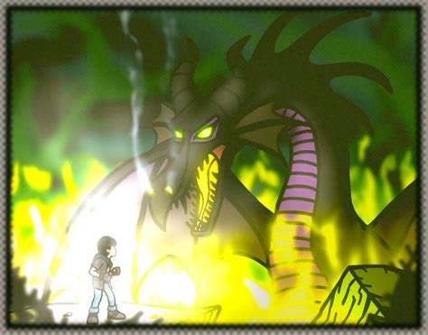 Jack Marten Vs Maleficent From Sleeping Beauty By J Mantheangel On