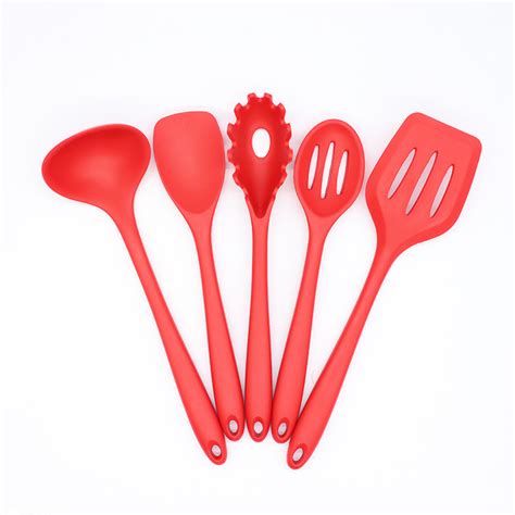 Non Stick Heat Resistant Silicone Kitchenware Silicon Kitchen Utensil Set And Silicon