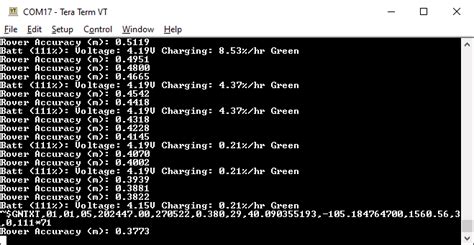 Configure With Serial Sparkfun Rtk Everywhere Product Manual