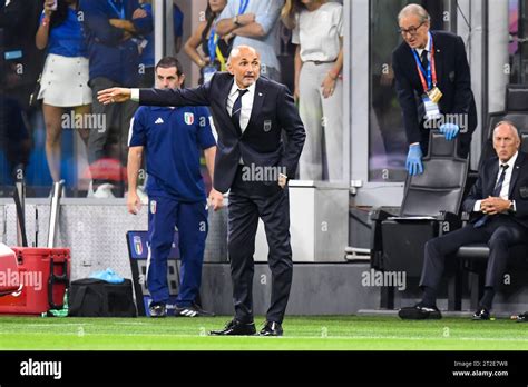 Italyâ€™s Head Coach Luciano Spalletti During Uefa Euro 2024 European