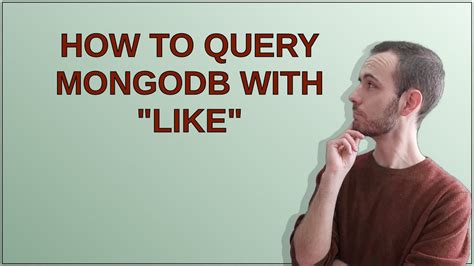 How To Query Mongodb With Like Youtube