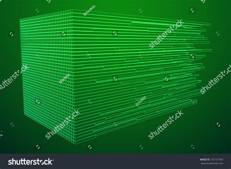 Big Data Visualization Machine Learning Algorithms เวกเตอร์สต็อก ปลอด
