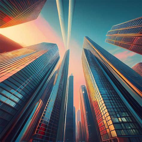 The Intersection Of Technology And Architecture Premium Ai Generated Image