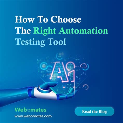 How To Choose The Right Automation Testing Tool Webomates