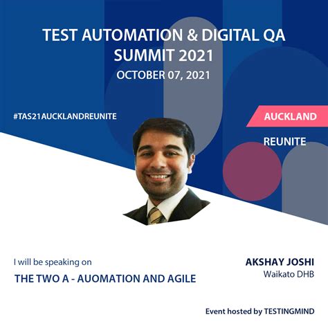 Testingmind Learn The Two A Automation And Agile By Akshay Joshi From Waikato District