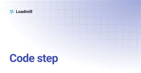 Code Step Loadmill
