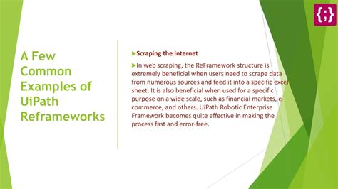 Ppt A Brief Introduction To Uipath Reframework Powerpoint