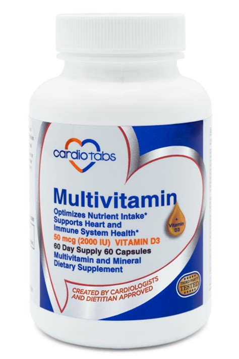 Cardiotabs Daily Multivitamin
