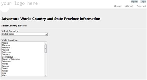 Populate Selectlistbox Items From Htmldropdownlist Selected Value Using Jquery In Aspnet Mvc 4