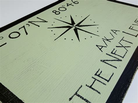 24 X 16 Custom Latitude Longitude