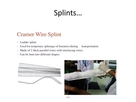 Principles Of Splints And Casts In Orthopaedics By Dr D P Swami Pptx