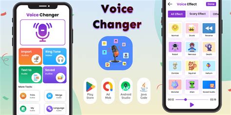 Voice Changer Effects Android App Template By CodeMaxInfotech Codester
