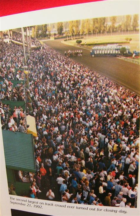 Longacres Park Race Track Commemorative Book Not Kentucky Derby