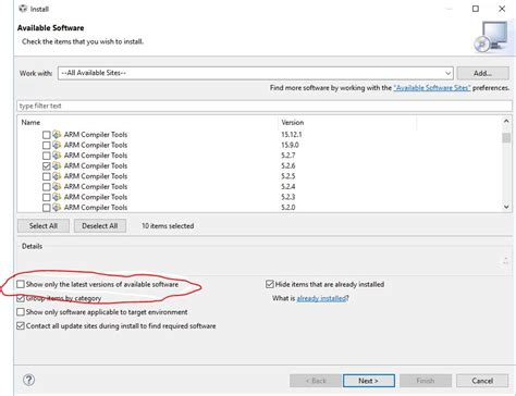 How To Get Ti Arm Compiler 526 Installed If Version 528 Is Already
