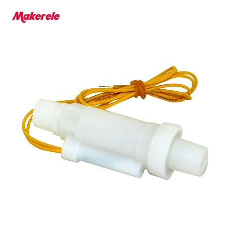 Magnetic Plastic Flow Sensor Mk Pfs1 Plastic Water Flow Switch White Color Plastic Piston Flow