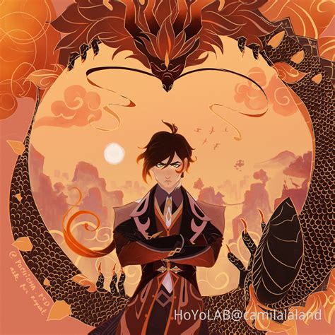 🐉 钟离 • Zhōnglí 🐉 Genshin Impact Hoyolab