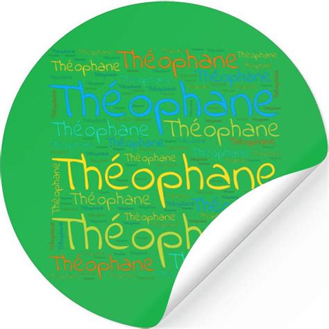 Theophane Stickers Sold By Janelle Barone Sku 25874116 Printerval