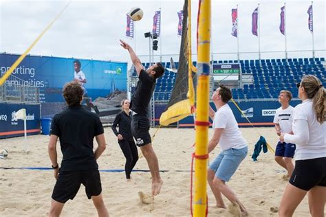 Beach Volleyball In The Hague Surf Office