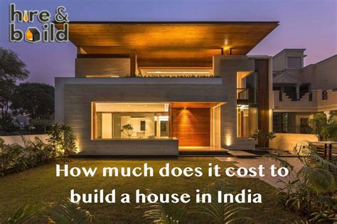 Cost To Build A House In India Kobo Building