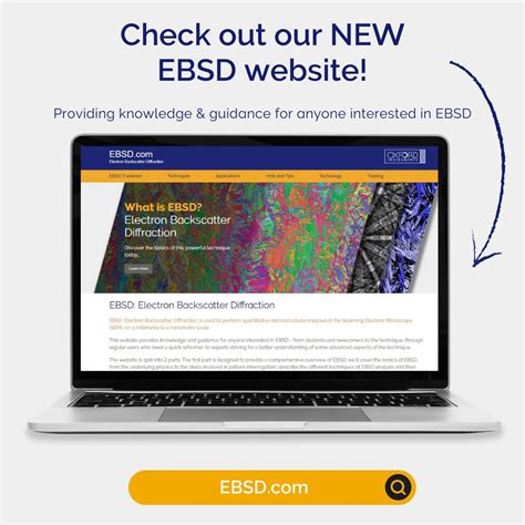 oxford instruments nanoanalysis on linkedin ebsd