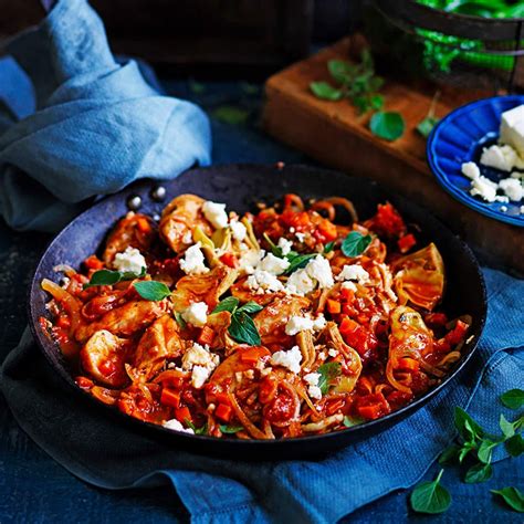 Greek Chicken Casserole Healthy Recipe Ww Australia