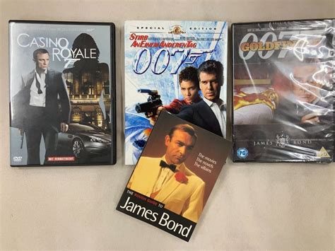 James Bond Sammler Set 3x Dvds Mit Buch Super Toll Kaufen Auf Ricardo