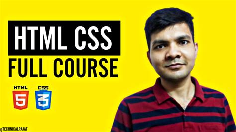 HTML & CSS | Website Development | Full Course- Beginners to Pro (2022)| Make a School Website ...