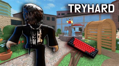 Try Hard Mm2 Pro Keyboard Asmr Youtube