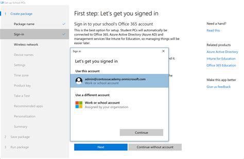 Use Set Up School PCs App Windows Education Microsoft Learn