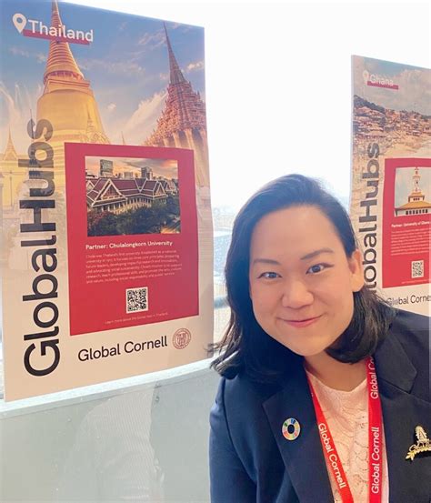 Chula Representative At Cornell Global Hubs Office Of International