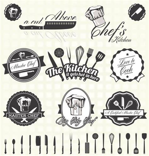 Vectores De Stock De Chef De Cocina Ilustraciones De Chef De Cocina