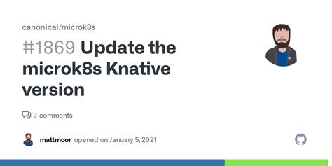 Update The Microk8s Knative Version · Issue 1869 · Canonicalmicrok8s