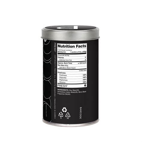 Berry Black 블랙베리 Large Presh 프레쉬