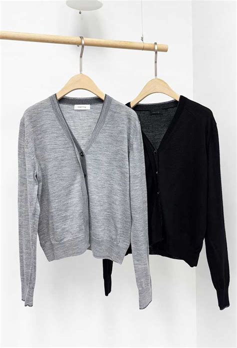 거래처 추가 세일 팀 울 컬러라인 가디건 Fw신상~ 24년 가을상품 2시이전 주문시 당일발송~ 블랙뉴욕