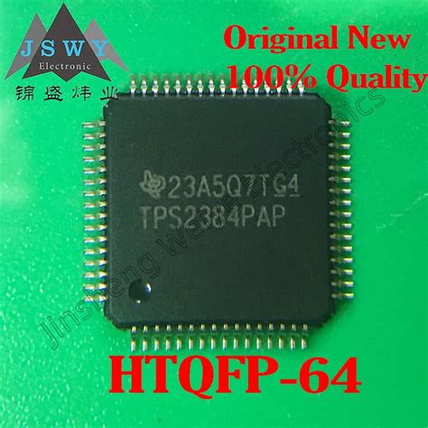 5 10PCS TPS2384PAPR Silk Screen TPS2384PA P Package HTQFP 64 Power Switch IC Chip 100 Brand