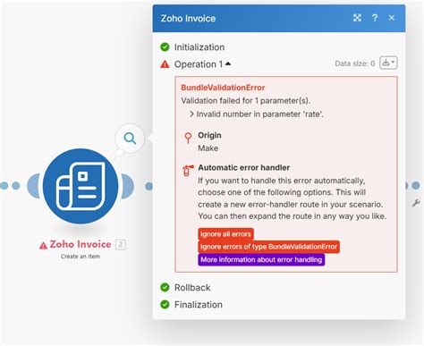 Bundlevalidationerror Validation Failed For 1 Parameters Invalid