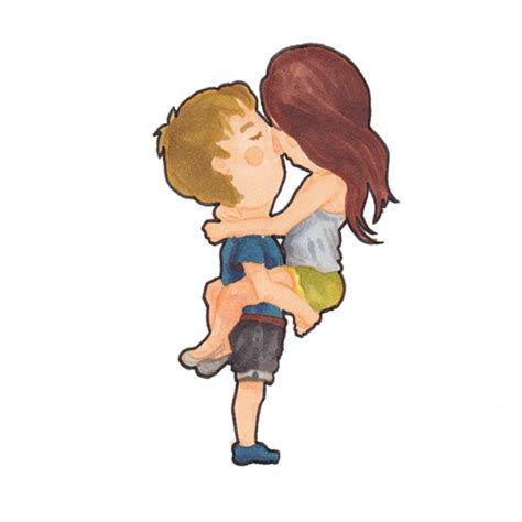 Cute Cartoon Couples Kissing Cute Cartoon Couples Kissing