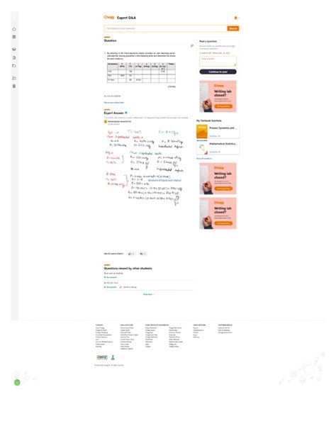screencapture chegg homework help questions and answers 1 referring