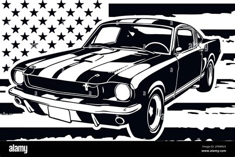Ford Mustang Silhouette