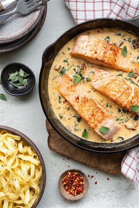 Wat Eten We Vandaag Zalm In Romige Saus Met Tagliatelle Koken And Eten Adnl Baked Salmon