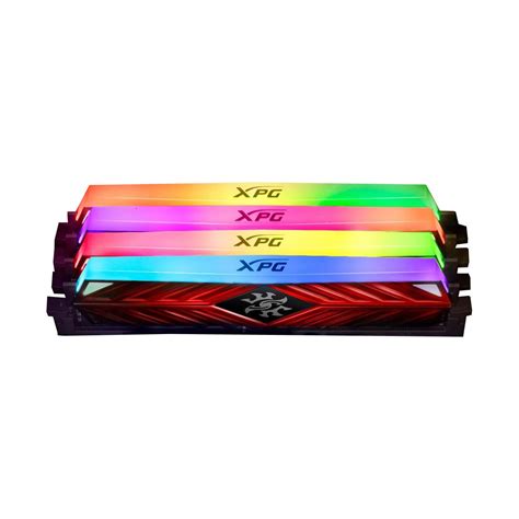 32gb Adata Xpg Spectrix D41 Rgb Rot Ddr4 3200 Dimm Cl16 Dual Kit Ddr4 3200 Pc4 25600u