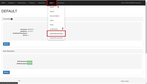 Rbac How To Import And Export Users With The Web User Interface