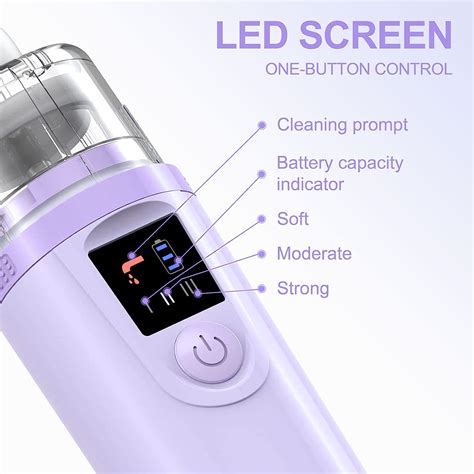 Joyhicare Aspirador nasal para bebé niveles de succión seguro eléctrico para la nariz del bebé