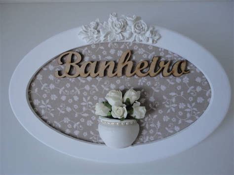 Placa Banheiro Loja Mimoartes Elo7 Produtos Especiais
