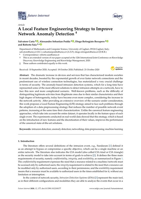 pdf a local feature engineering strategy to improve network anomaly