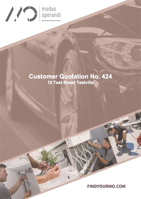 simpro customised forms modus operandi